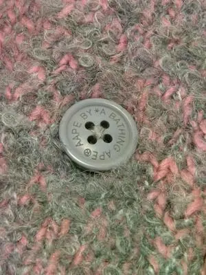 AAPE BY *A BATHING APE Moonface Button-down Cardigan