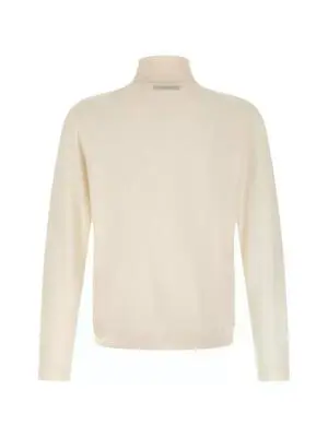 ZANONE Roll-neck Ribbed-trim Sweater - Neutrals