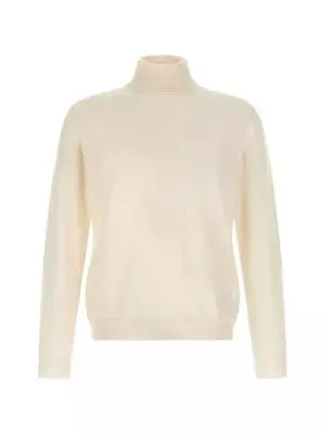 ZANONE Roll-neck Ribbed-trim Sweater - Neutrals
