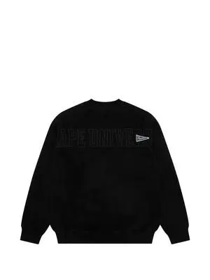 AAPE BY *A BATHING APE Moonface Patch Sweatshirt - Black