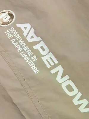 AAPE BY *A BATHING APE Moonface Logo-print Shorts