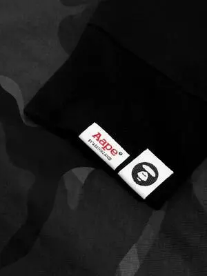 AAPE BY *A BATHING APE Colour-block Camouflage-print Hoodie