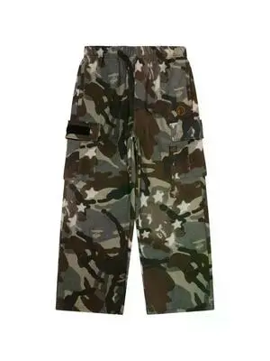 AAPE BY *A BATHING APE Camo-print Cargo Pants - Brown