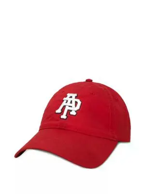 AAPE BY *A BATHING APE Monogram-embroidered Baseball Cap - Red