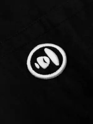 AAPE BY *A BATHING APE Moonface-embroidery Reversible Shorts