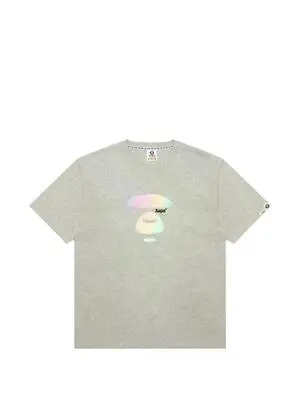AAPE BY *A BATHING APE Moonface-print Relaxed-fit T-shirt