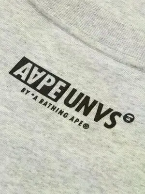AAPE BY *A BATHING APE Moonface-print Relaxed-fit T-shirt