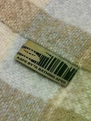 AAPE BY *A BATHING APE Moonface Check-panelled Hooded Shirt Jacket