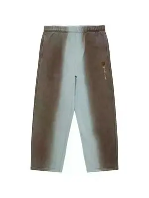 AAPE BY *A BATHING APE Moonface Logo-patch Track Pants - Brown