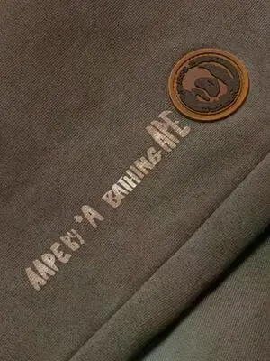 AAPE BY *A BATHING APE Moonface Logo-patch Track Pants