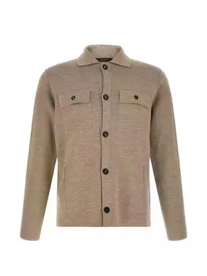 ZANONE Saharan Cardigan - Neutrals