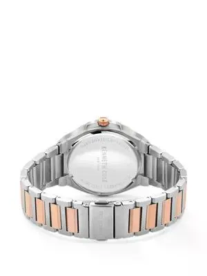 KENNETH COLE Crystal-embellished 36mm Watch