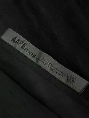AAPE BY *A BATHING APE Moonface-patch Drawstring Trousers