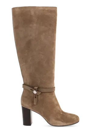 Tory Burch Romy' Suede Block Heel Boots