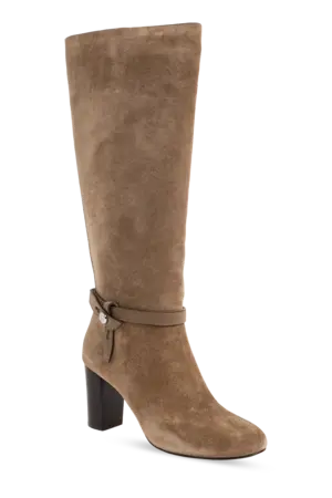 Tory Burch Romy' Suede Block Heel Boots