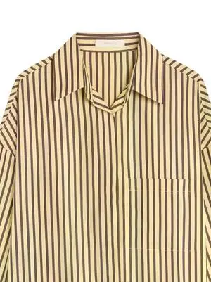 Faithfull The Brand Clemente Stripe Print Shirt