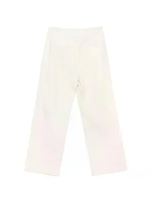 Dkny Broderie Anglaise Wide-leg Jeans