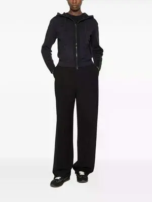 Elisabetta Franchi Zip-up Drawstring Hoodie