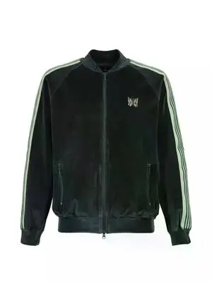 Needles Rib Collar Track Jacket - Green