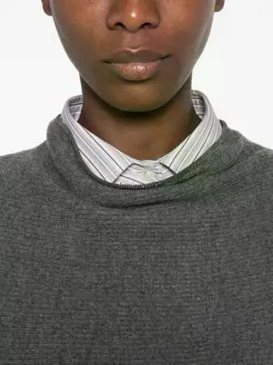 Brunello Cucinelli Ribbed-knit Sleeveless Sweater