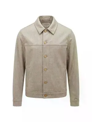 Jacob Cohen Button-up Wool Jacket - Brown