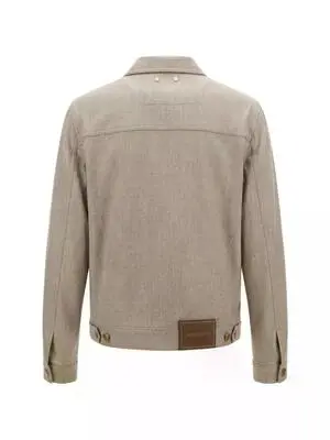 Jacob Cohen Button-up Wool Jacket