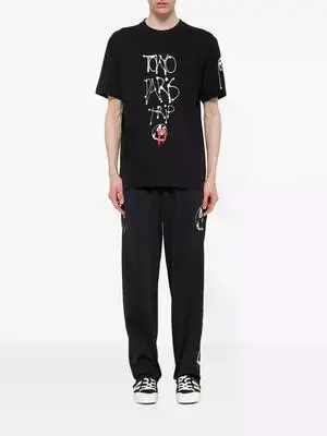 Y3 Graphic-print T-shirt - Black