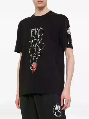 Y3 Graphic-print T-shirt - Black