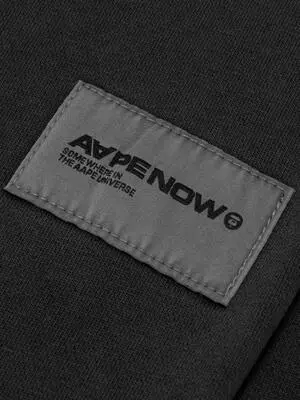 AAPE BY *A BATHING APE Now Moonface Logo-patch Track Pants