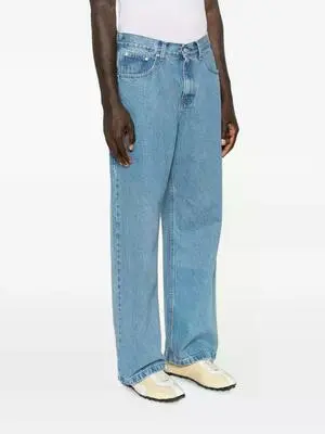 ARTE ANTWERP Logo-print Straight-leg Jeans