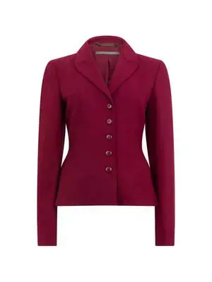 Alberta Ferretti Buckled-detail Blazer