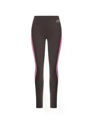 Balenciaga Logo-print Panelled Leggings
