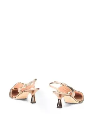 Alberta Ferretti Sequin-embellished Pointed-toe Pumps