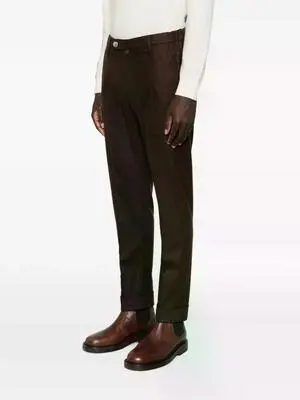 Jacob Cohen Pressed-crease Turned-up Trousers