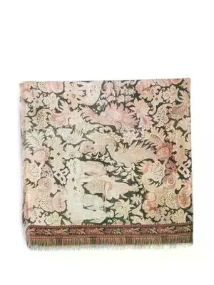 PIERRE-LOUIS MASCIA Pancake Frayed-edge Scarf