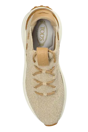 TOD'S Logo Knit Sneakers