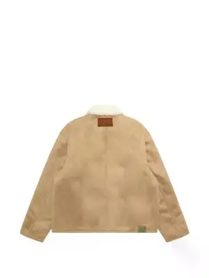 AAPE BY *A BATHING APE Moonface-detail Jacket - Neutrals