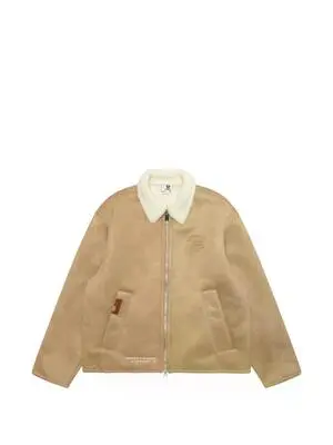 AAPE BY *A BATHING APE Beige Moonface Detail Jacket