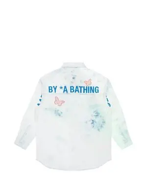 AAPE BY *A BATHING APE Tie-dye Embroidered Shirt