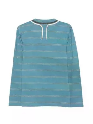 CRAIG GREEN Trek Lace Stripe-print T-shirt