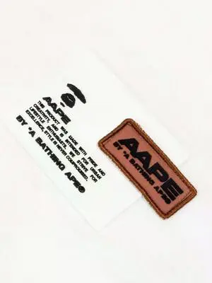 AAPE BY *A BATHING APE Moonface Embossed Sweatshirt