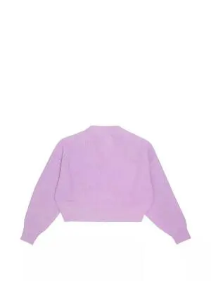 AAPE BY *A BATHING APE Logo-patch Cropped Cardigan