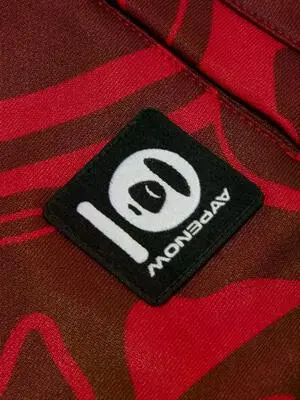 AAPE BY *A BATHING APE Moonface-patch Track Pants