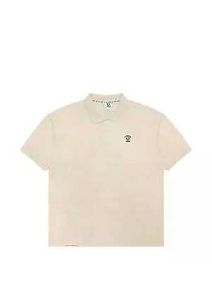 AAPE BY *A BATHING APE Moonface Logo-embroidered Polo Shirt