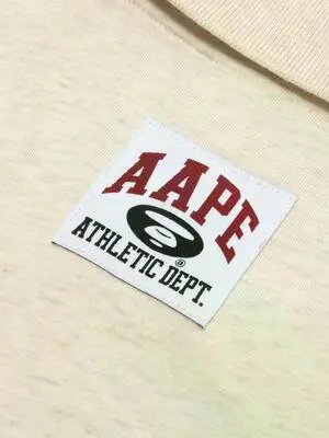AAPE BY *A BATHING APE Moonface Logo-embroidered Polo Shirt