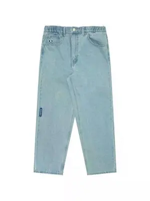 AAPE BY *A BATHING APE Moonface Patch Relaxed Jeans