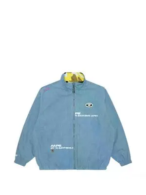 AAPE BY *A BATHING APE Moonface Reversible Jacket - Blue
