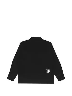 AAPE BY *A BATHING APE Long-sleeve Buttoned Shirt - Green