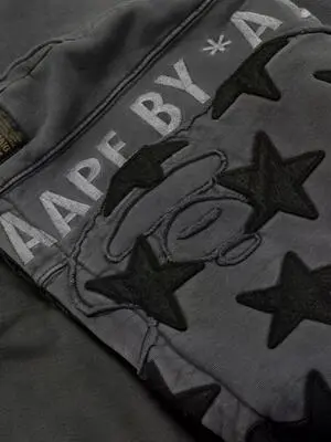 AAPE BY *A BATHING APE Moonface Star Zip-up Hoodie