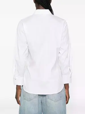 I BLUES Tie-waist Button-down Shirt